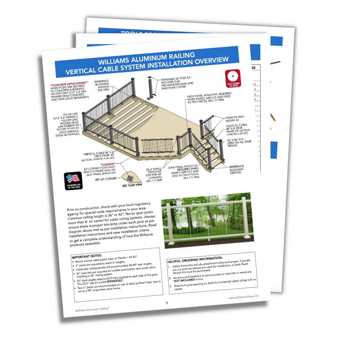 Project Planner | Williams Railing